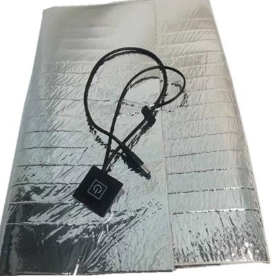 Cina Cuscinetti riscaldanti per vestiti 12v 70x58cm per pacchetto consegna cibo pizza in vendita