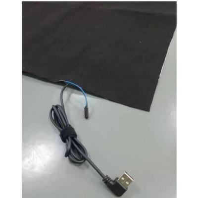 China Outdoor Heated Clothing Pads 10W Custom USB Heating Pad For Clothes for sale