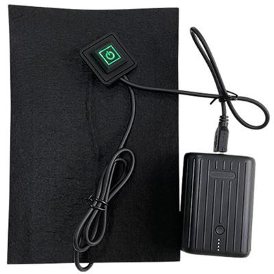 Cina Termoforo flessibile 5v a batteria 14x21cm con interruttore in vendita