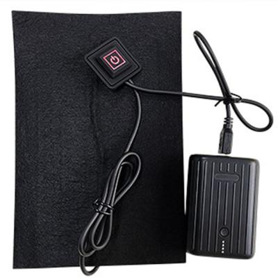 Cina Termoforo flessibile 5v a batteria 14x21cm con interruttore in vendita
