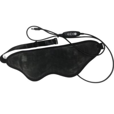 China Adjustable Heated Eye Mask 5V USB Controlled Temperature Sleeping Eye Mask for sale