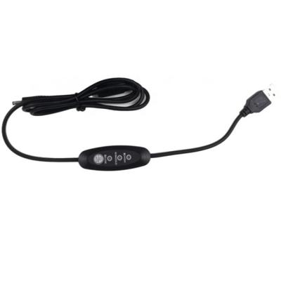 China Low Voltage Usb Dc Cable 13cm Straight Angle Usb Power Switch Cable for sale