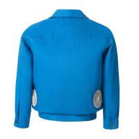 China Mesh Inner Air Condition Jacket with Fan for Outdoor Workers 450g Cotton S-4XL for sale