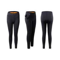 China 100% Cotton Rechargeable Heated Vest Pants Multifunctional  Elastic Waist for sale