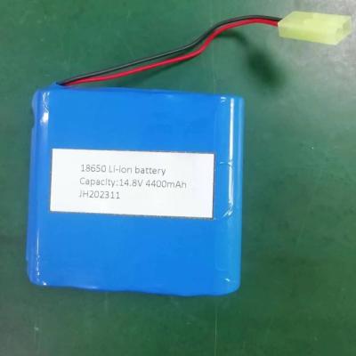 China 14.4V 4400mAh 18650 Cell Battery Pack 4S2P With Tamiya Plug For Wireless Par Light for sale