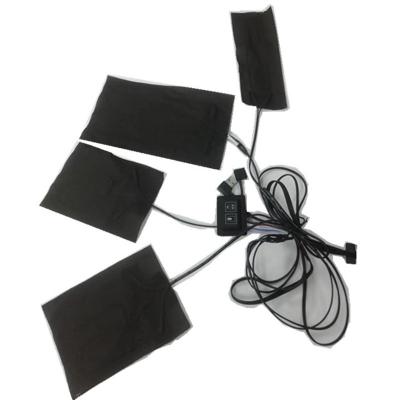 Cina Pad di riscaldamento per giacca 4pads 4 in 1 Infrarosso lontano 5V USB caldaia per abbigliamento in vendita