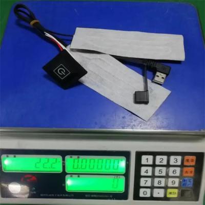 Cina Indumenti personalizzati Pad di riscaldamento 2pcs in un 5V USB per pantaloni riscaldati in vendita