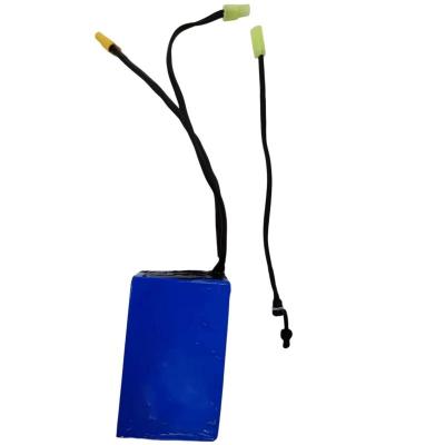 China Customized 18650 Battery Pack 36V 2600mAh 10 Cells With Small Tamiya Transfer Plug To Charge for sale