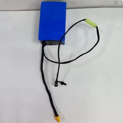 China Customized 18650 Battery Pack 36V 2600mAh 10 Cells With Small Tamiya Transfer Plug To Charge for sale