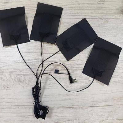 中国 衣類 暖房パッド 1本10x15cm 1つのスイッチボタン 販売のため