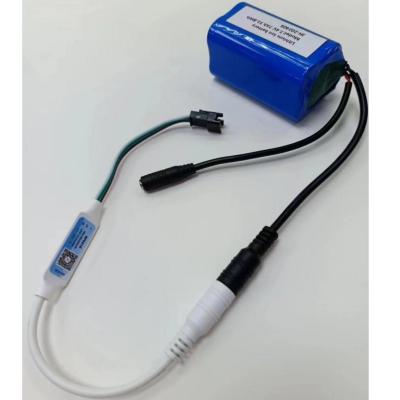 China Custom Battery Pack 18650 7.4V 7000mAh Battery and LED strip controller for sale