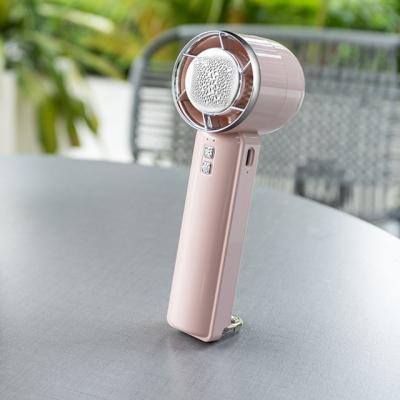 China Kleiner Halbleiter-Kühlventilator Fünf Stufen Starker Wind Eiskalter Ventilator Bladeless Mini Handventilator mit Eiskühler zu verkaufen
