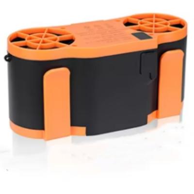 중국 20000mAh 배터리 휴대용 허리 선풍기 6단계 풍속 조절 및 보조 배터리 기능 판매용