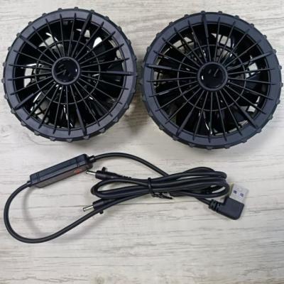 China Summer Cooling Outerwear Fan with 3 level speed for Jacket Cooling Fan Super Thin 34mm for sale