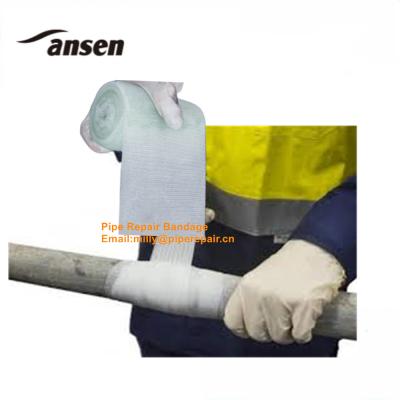 China Water Activated FiberFix Tape Pipe Repair Bandage Composite Repair for Damaged Pipe for sale