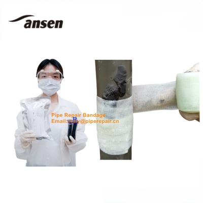 China Rapid Pipe Repair Bandage - 15cm x 10m Leak Seal Epoxy Putty Fiberglass Fix Wrap for sale