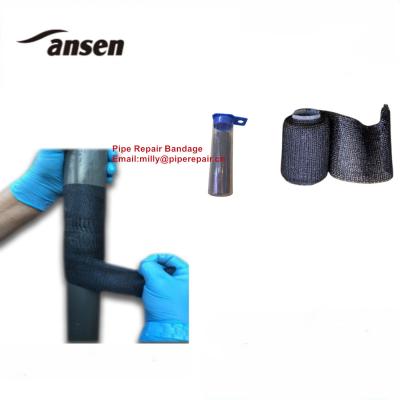 China Water Activated Fiberglass Repair Wrap Tape High Pressure Resistant Pipe Repair Bandage for sale