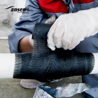 China Free Samples High Pressure Resistant Gas Oil Steam Plumbing Pipe Repair Bandage Putty for sale