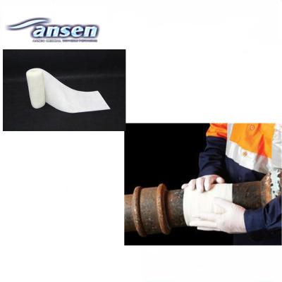 China High Strength Mining Use Industrial Pipe Repair Bandage Fiberglass Fix Tape for sale
