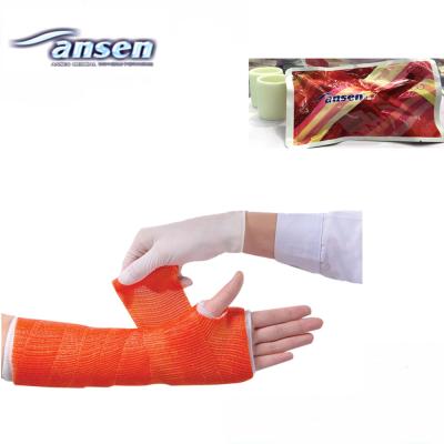 China Ansen Cast--Chinese OEM Manufacturer of Fiberglass Casting Tape Waterproof Medical Orthopedic  Bandage for sale