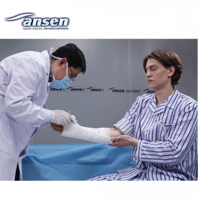 China Water Cured Fiberglass Orthopaedic Casting Tape Medical Disposable Plaster Bandage for sale