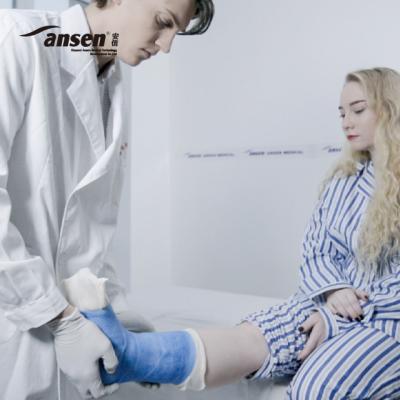 China Medical Polymer Orthopedic Plaster Bandage Fiberglass Casting Tape for  Arm and Leg for sale