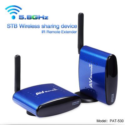China PAKITE Brand Anti-interference 5.8GHz Wireless Audio Video Transmitter Receiver with IR Remote for TV Box for sale