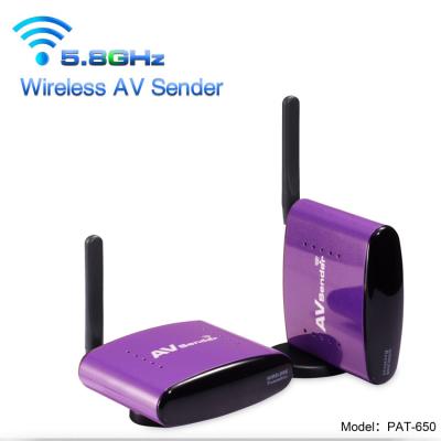 China 5.8GHz Anti-interference CCTV Camera Analog Signal Transmitter Wireless AV / Audio Video Transmitter Receiver for for sale
