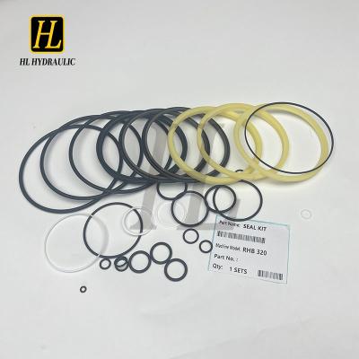 China RHB320 HANWOO Hydraulic Breaker Seal Kit NBR PU PTFE Hydraulic Breaker Spare Parts for sale