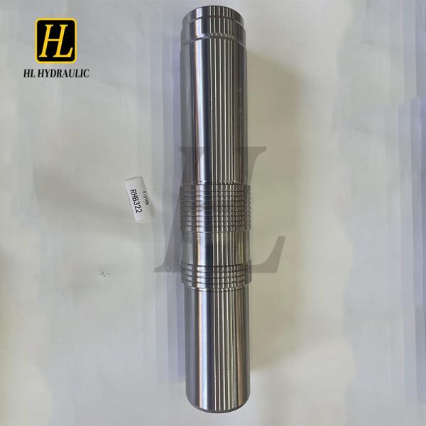 Quality HANWOO RHB322 Hydraulic Breaker Piston High Strength CrMo42 Hammer Spare Parts for sale