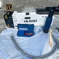 Quality 53mm Chisel HL530 Hydraulic Breaker Hammer Silenced Box Type For 2.5 - 4.5 Tons for sale
