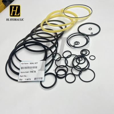 China Fine36 Hydraulic Breaker Hammer Spare Parts Repair kit Construction Machinery Oil Seal Kit for sale