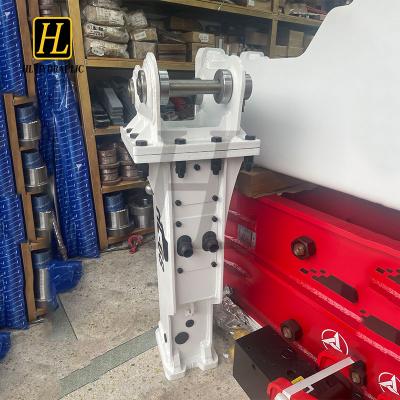 China 68mm Chisel HL680 Hydraulic Breaker Hammer Silenced Box Type SB40 For 4 - 7 Tons Excavator for sale
