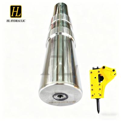 China Everdigm Hanwoo RHB340 Hydraulic Hammer Piston Precision Honed & Quenched and Tempered Wear Resistant Component for sale