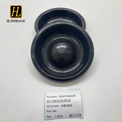 China HB30G Hydraulic Breaker Diaphragm Rock Hammer Spare Parts Machine Spare Parts Rubber Diaphragm for sale