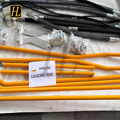 China LIUGONG 920E  High Pressure Tested Hydraulic Hammer Pipeline Complete Set Welded Flange Connection Hydraulic Tubing Hose Kit for Quarry Excavator Breaker Installation for sale