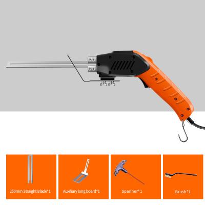 Cina raffreddamento a aria tenuto in mano 250W del cavo di 250mm del coltello della taglierina calda della schiuma in vendita