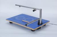 China Small Table Type Hot Wire Foam Cutting Machine For Cutting Foam Sponge for sale