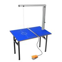 China Foam KT Board And Sponge Hot Wire Cutting Machine Table Type for sale
