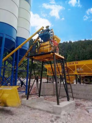 China 35m3 / H Stabilized Soil Mixing Station 30kw Host Power / Precision HZS35 Model for sale
