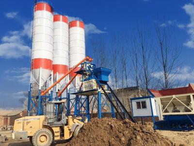China Heavy Weight Ready Mix Concrete Machine , Precise Metering Wet Batch Concrete Plant for sale