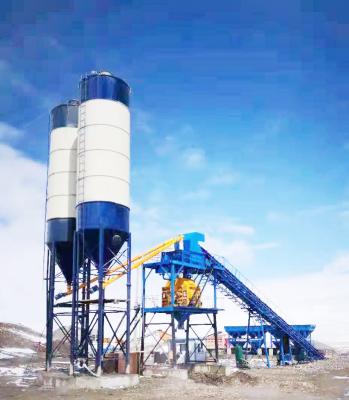 China 120m3 / H Forced Stationary Concrete Batching Plant Environmental Protection for sale