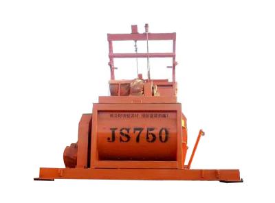 China Forced Single / Double Ready Mix Machine , Fast Horizontal Shaft Concrete Mixer for sale