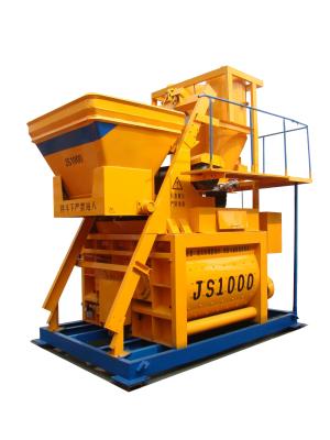 China High Performance Concrete Mixer Machine 25rpm Mixing Drum Speed With Cement Silo for sale