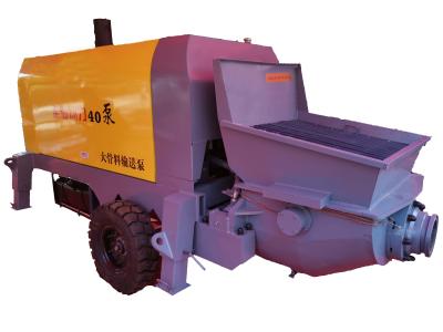China Large Aggregate Portable Concrete Pump Truck High Hard Wear Resistant Alloy Material for sale