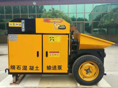 China Fine Stone Small Portable Concrete Pump Open Circuit Hydraulic Oil Line Form for sale