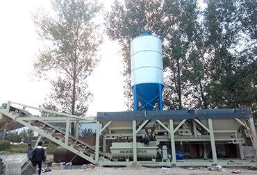 China High Ratio Stabilized Soil Mixing Station Accurate With Motor Easy Maintenance for sale