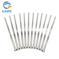 China SKH-51 High Precision Stepped Flat Ejector Pin Wear Resistant Customized for sale