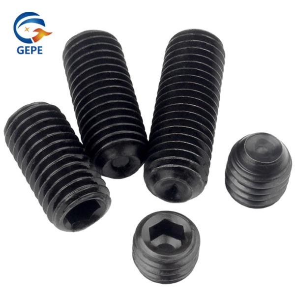 DIN916 Schwarzoxid Hex-Nüsse und Bolzen Satz Kohlenstoffstahl 12.9 33H 45H