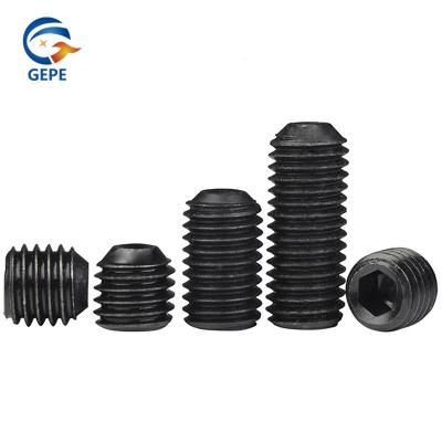 China DIN916 Zwarte oxide hex-moeren en bouten set koolstofstaal graad 12.9 33H 45H Te koop